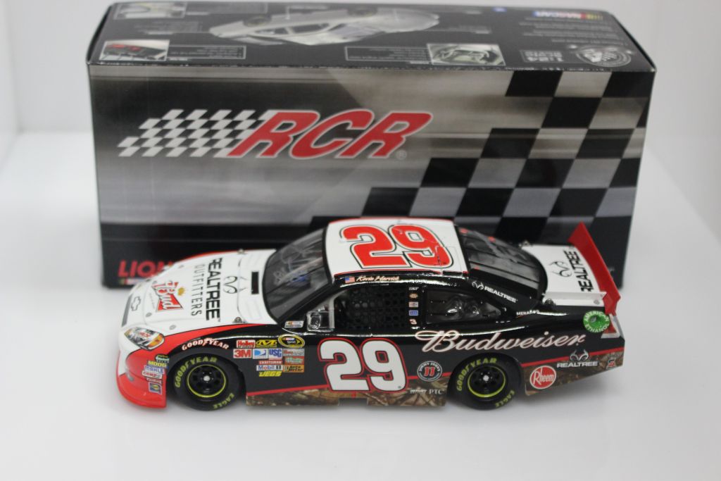 Kevin Harvick Dual Autographed w/ Chocolate Myers 2011 RealTree 1:24 ...