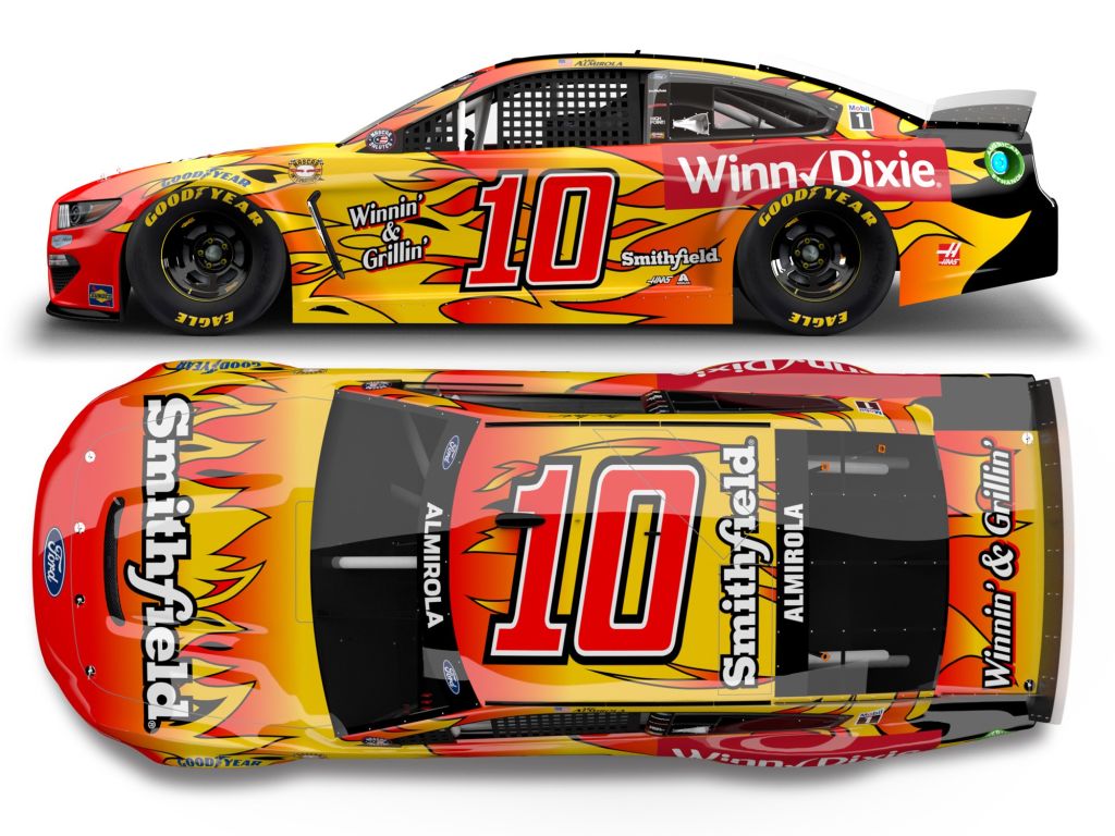 Aric Almirola 2021 Smithfield Darlington Throwback 1:24 Nascar Diecast