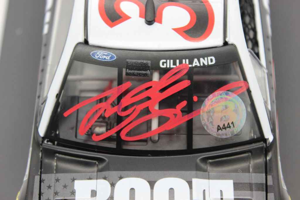 Todd Gilliland Autographed w/ Paint Pen 2022 Boot Barn 1:24 Nascar Diecast
